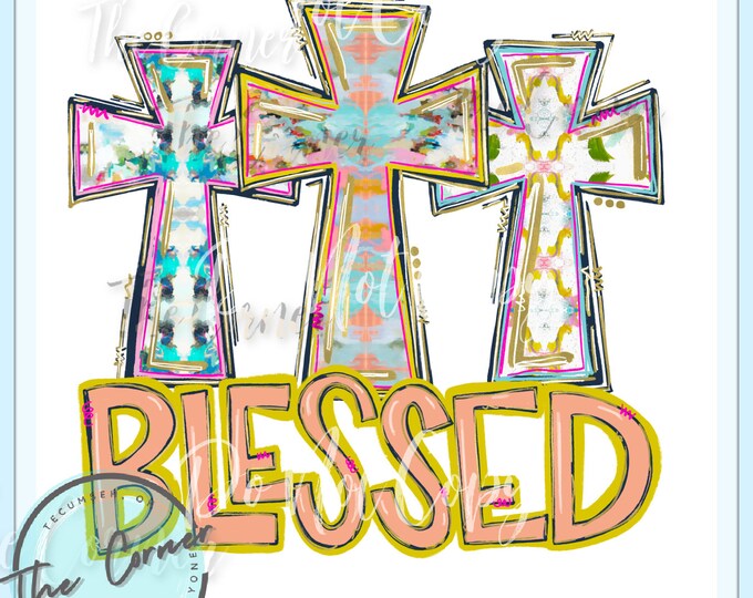 Easter Cross Transfer- Happy Easter Sublimation- Bunny Shirt Design- He is Risen Heat Transfer ...