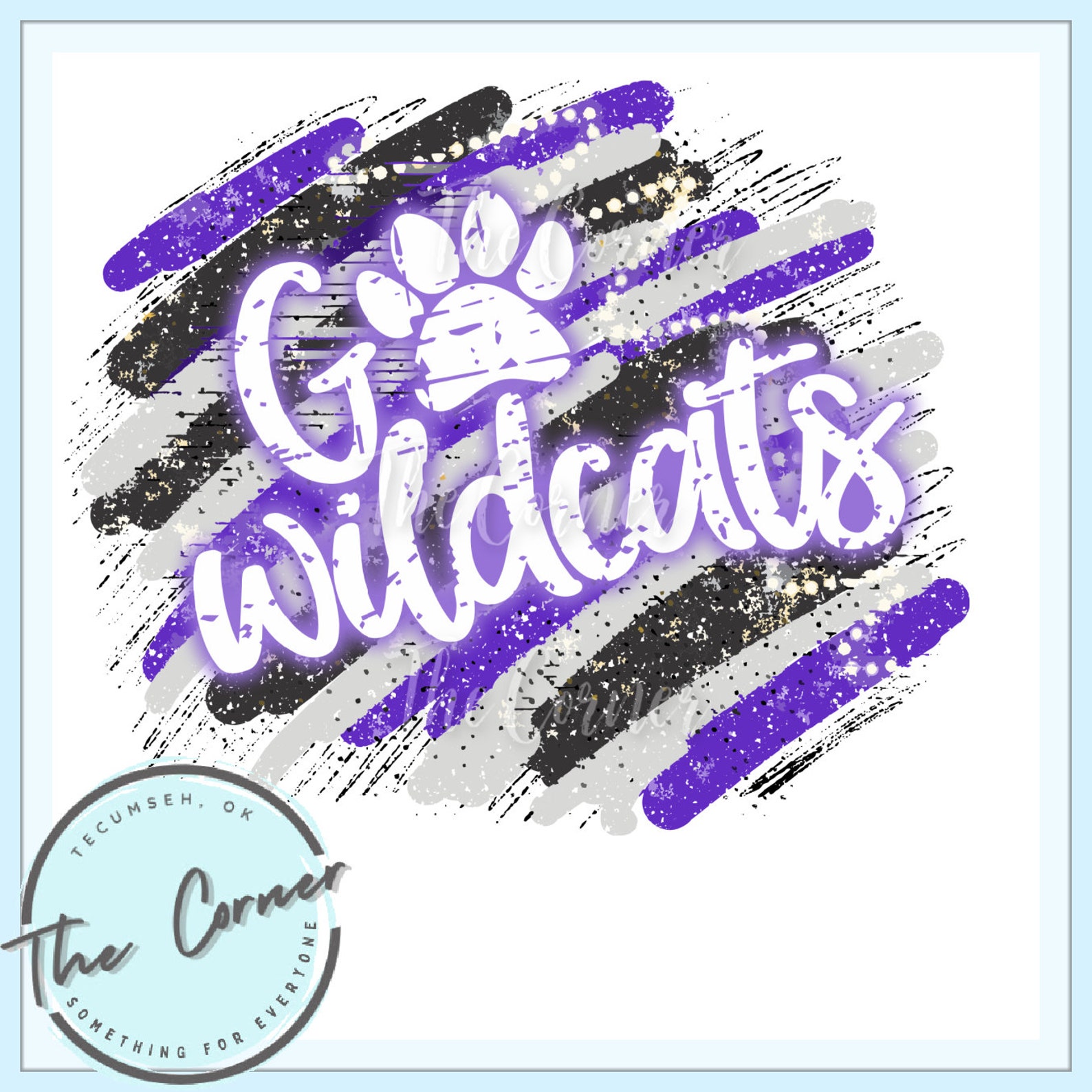 Wildcats Heat Press Transfer Go Wildcats Mascot HTV Transfer - Etsy