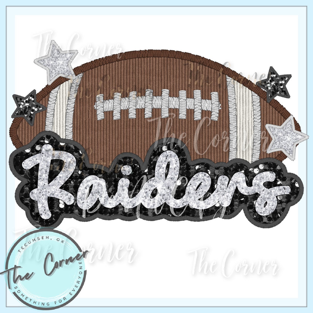 Raiders Heat Press Transfer Raider Mascot HTV Transfer Football Team ...