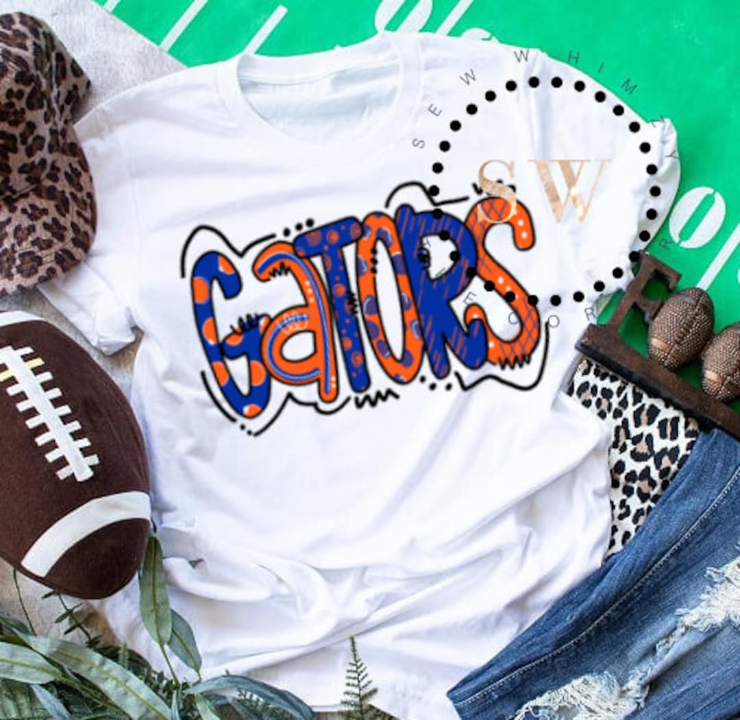Gator Football Shirt- Gator Football Shirt- Gators Football Tee ...