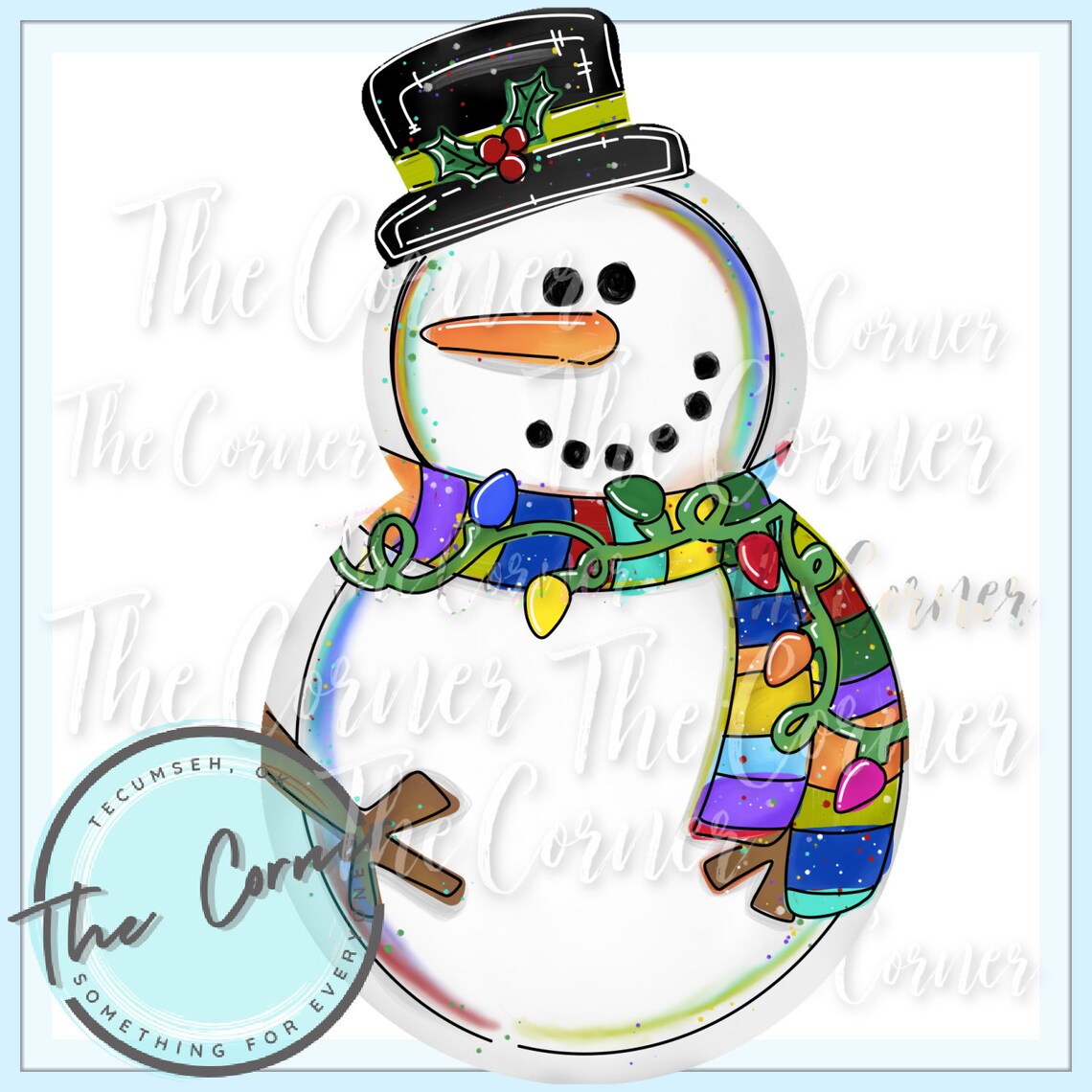 Snowman Girl Heat Press Transfer- Winter HTV Transfer- Christmas ...