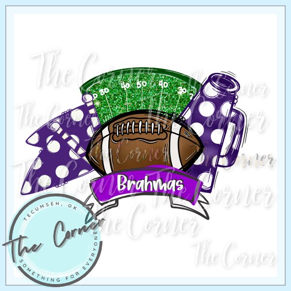 Brahma Football Svg - Etsy