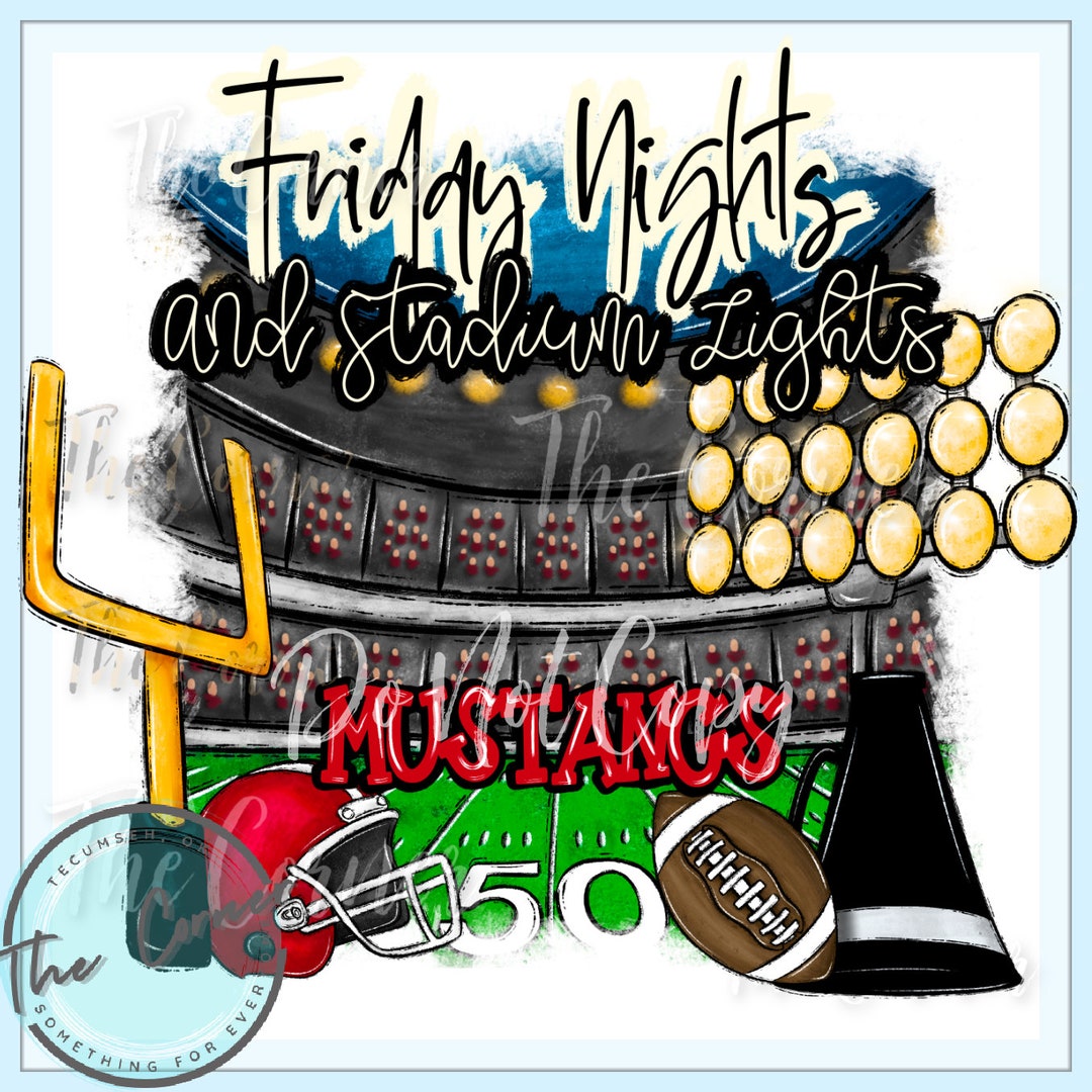 Mustang Cheer Heat Press Transfer- Mustang Football Mascot HTV Transfer ...