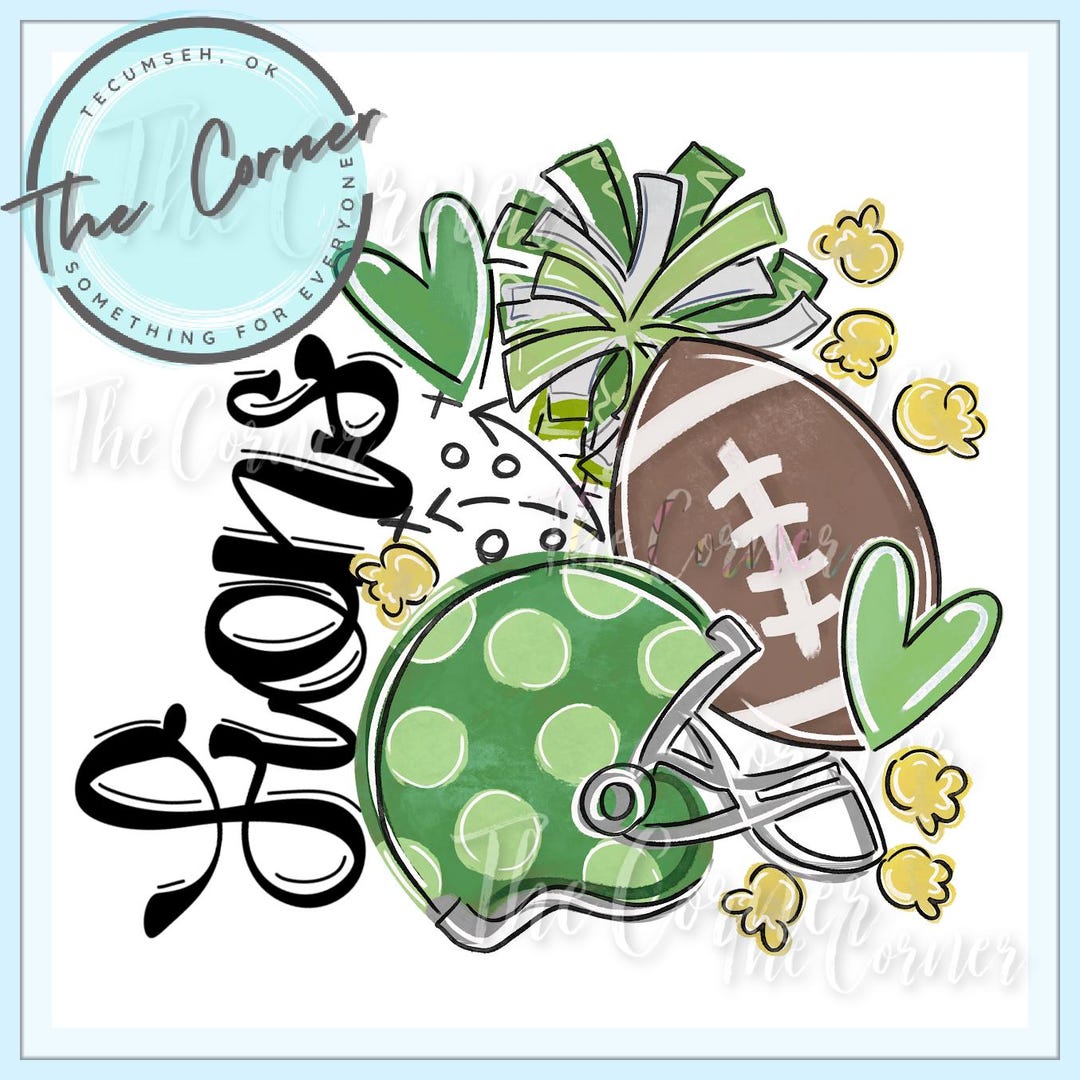 Lions Heat Press Transfer- Go Lions Mascot HTV Transfer- Football Team ...