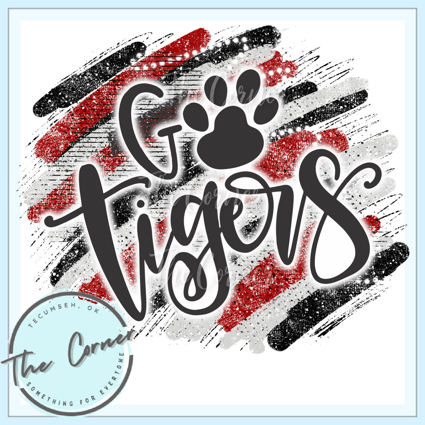 Tiger Heat Transfer Htv Tiger Mascot Htv Tiger Doodle - Etsy