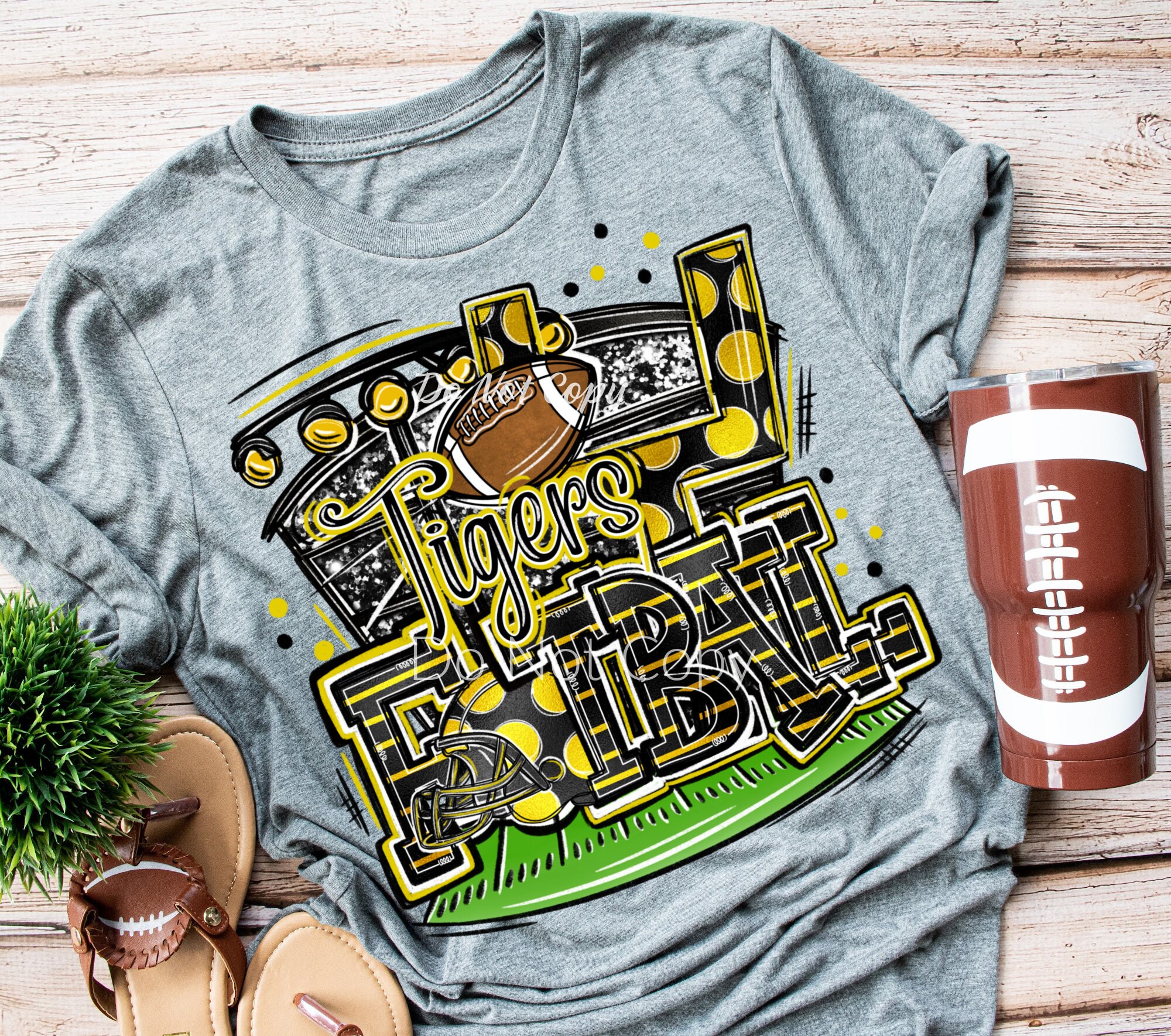 Tiger Heat Transfer Htv- Tiger Mascot Htv- Tiger Doodle Sublimation ...