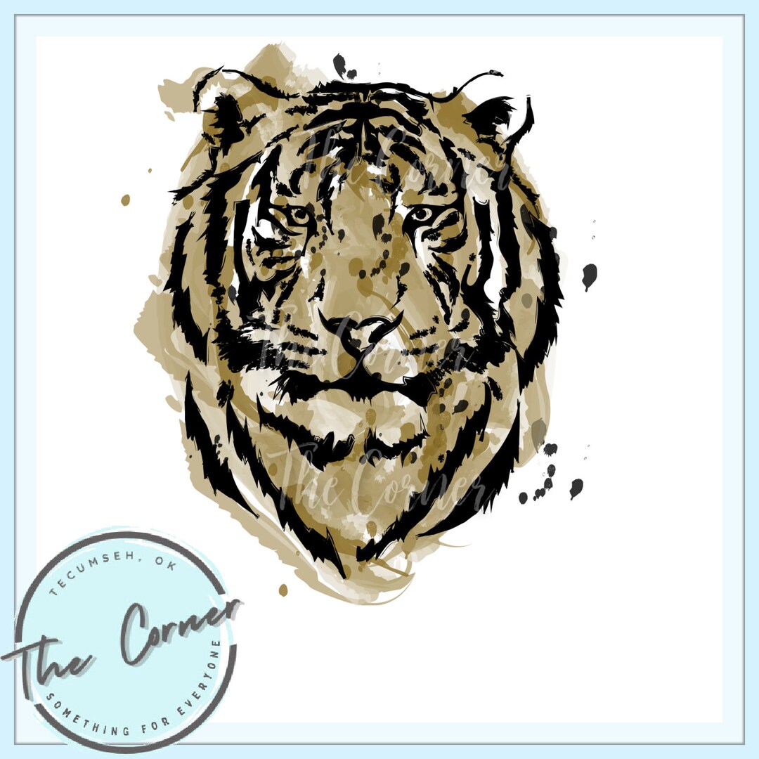 Tiger Heat Transfer Htv Football Mascot Htv Football Sublimation Tiger ...