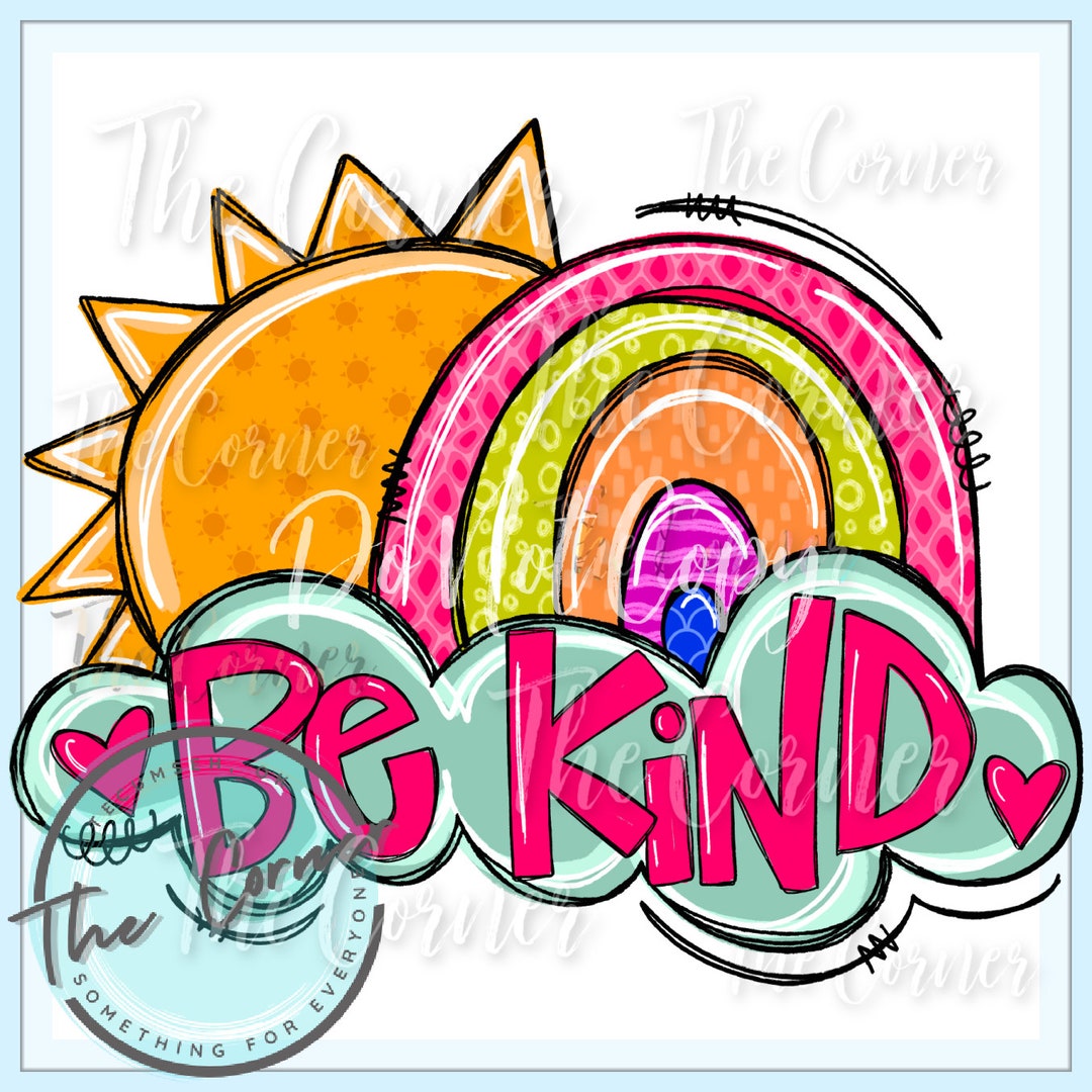 Rainbow Heat Transfer Sunshine Rainbow Shirt Design Rainbow Sublimation ...