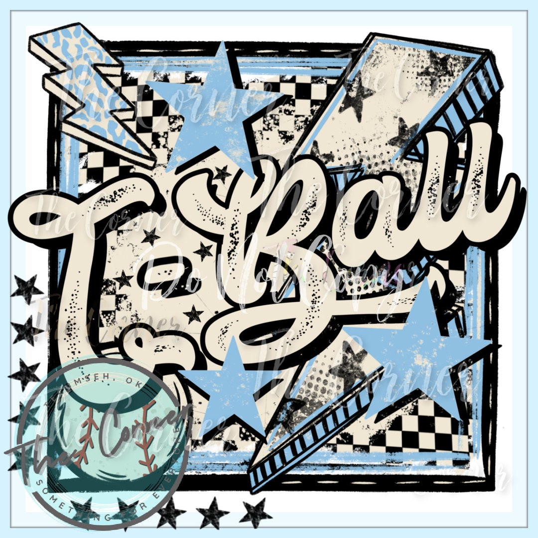 Tball Htv Transfer- T Ball Home Htv- Baseball Sublimation- Softball ...