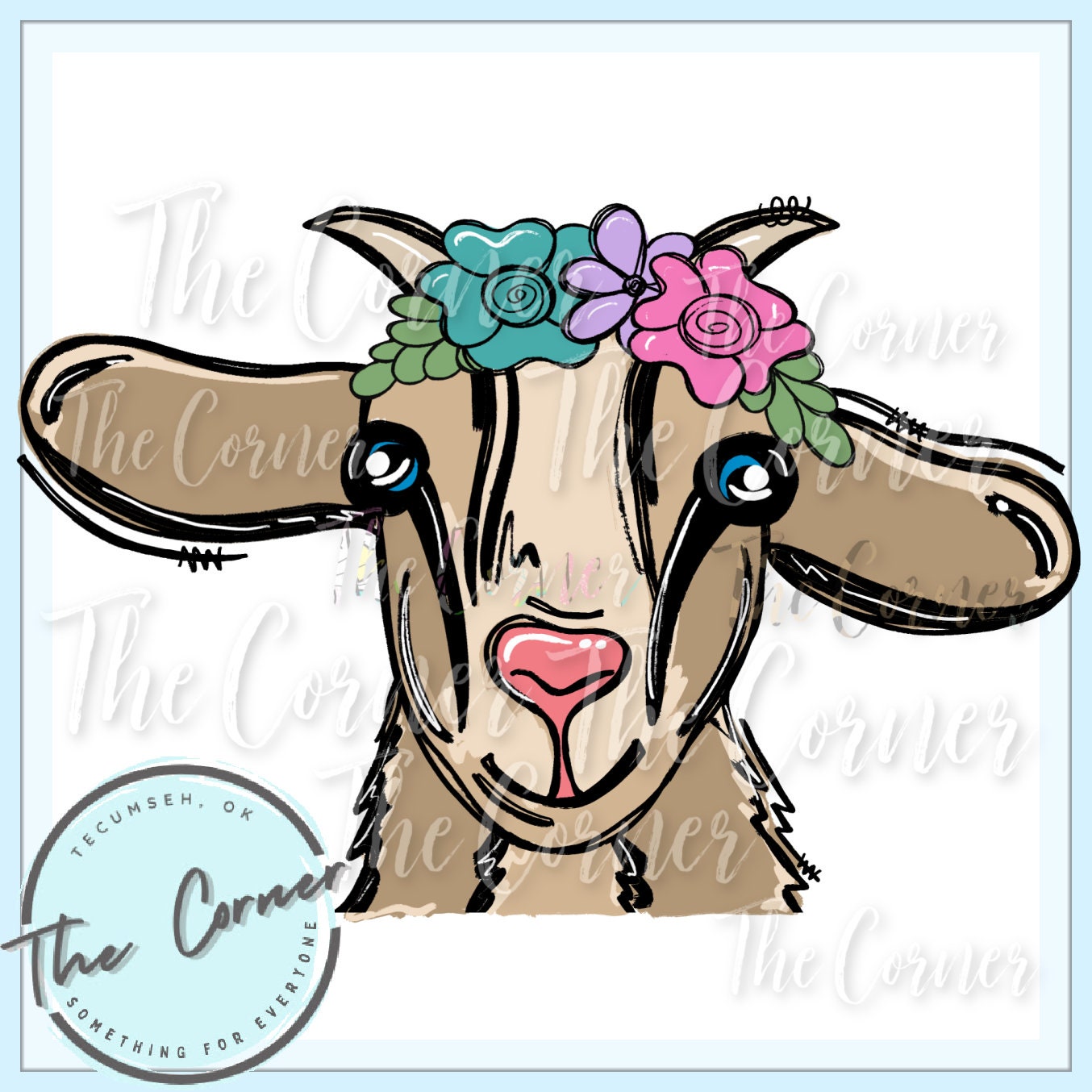 Farm Goat Htv Transfer Goat Sublimation Transfer Farm Goat - Etsy
