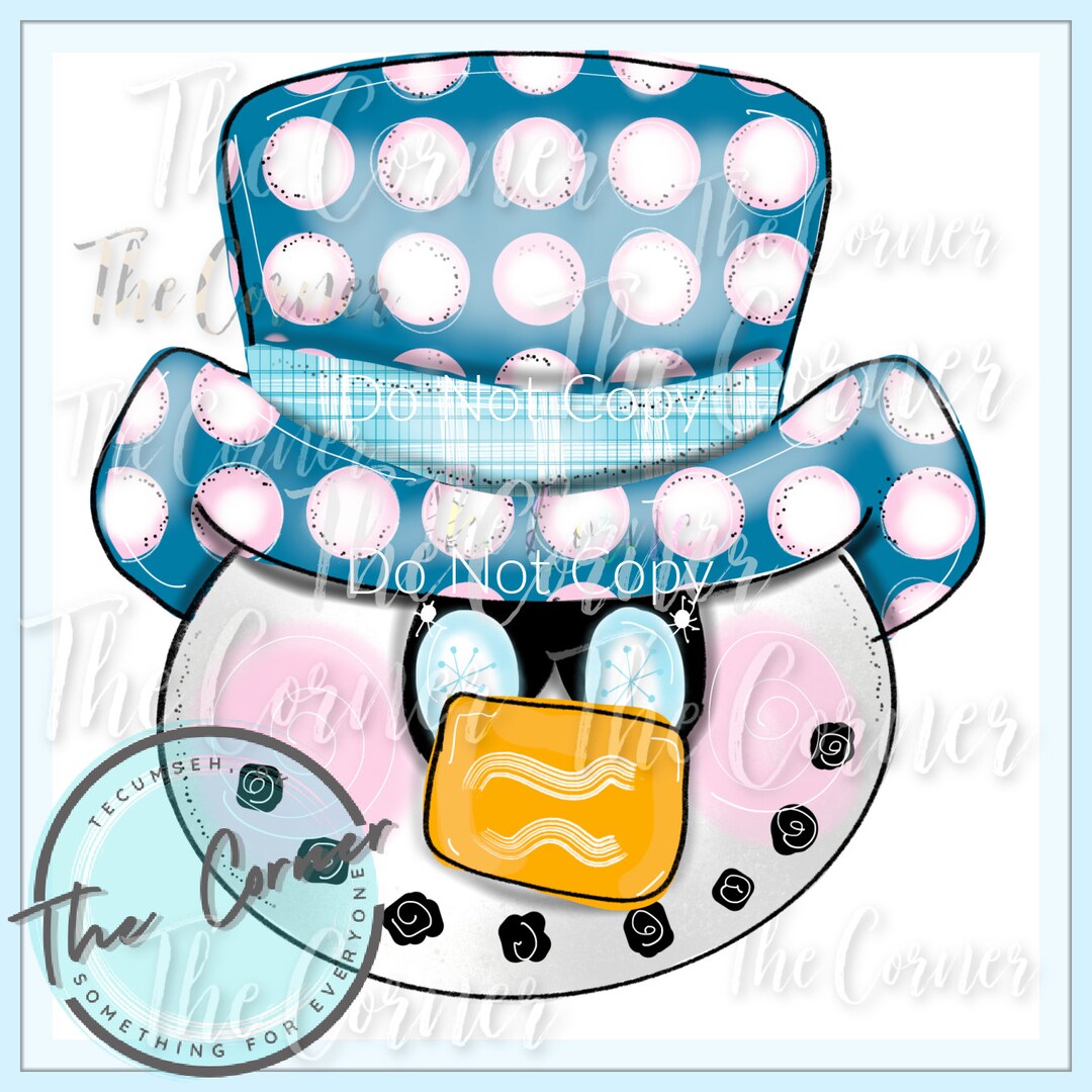Winter Snowman Heat Press Transfer Winter HTV Transfer Cold Outside ...