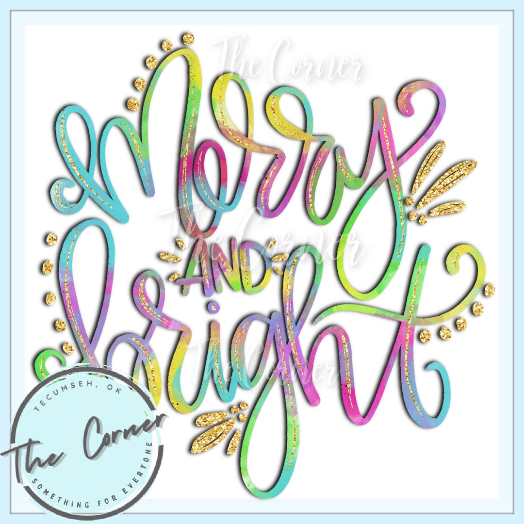 Merry Christmas Heat Press Transfer- Christmas Santa HTV Transfer ...