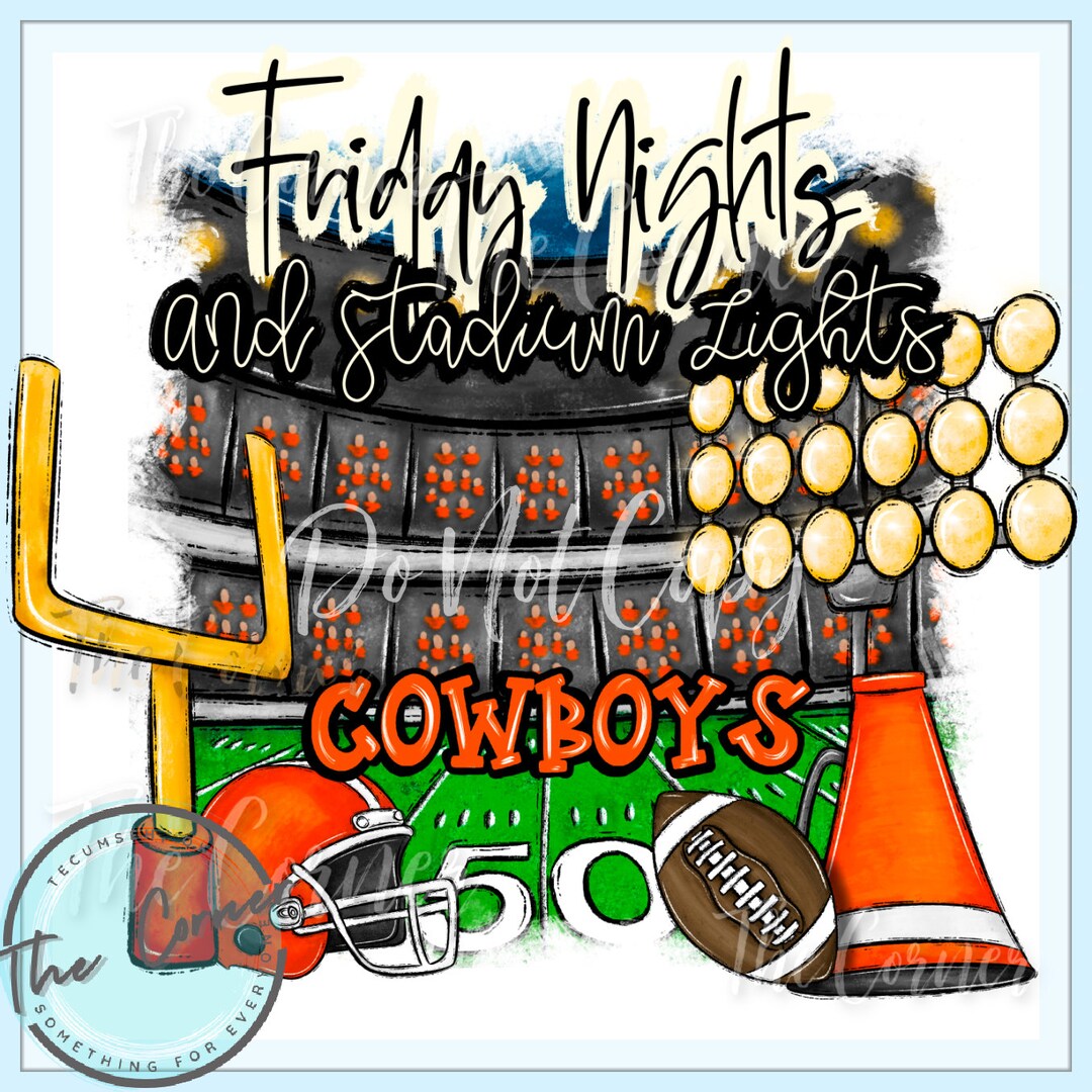 Cowboys Heat Press Transfer- Cowboy Mascot HTV Transfer- Football Team ...