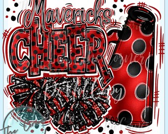 Mavericks Svg Cheer Design Svg Cheer Svg Tshirt - Etsy