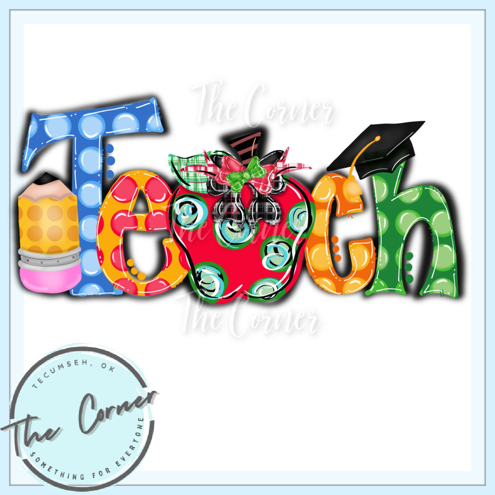 Teacher Sublimation Shirt Transfer- Teach Transfer- Teaching Shirt Heat ...