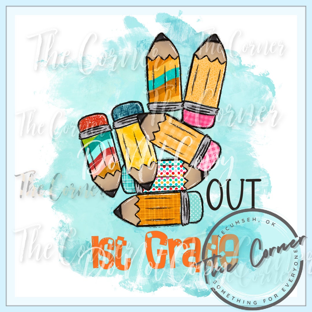 School Heat Transfer- Teacher Sublimation Transfer- 1st Graduation Heat ...