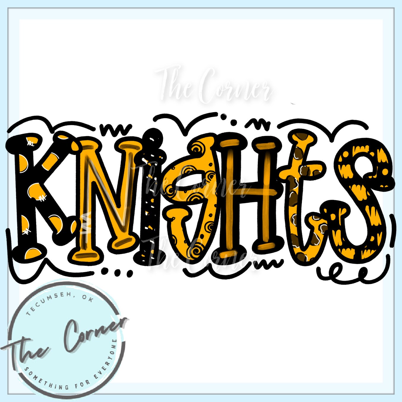 Knights Heat Press Transfer Go Knights Mascot HTV Transfer - Etsy