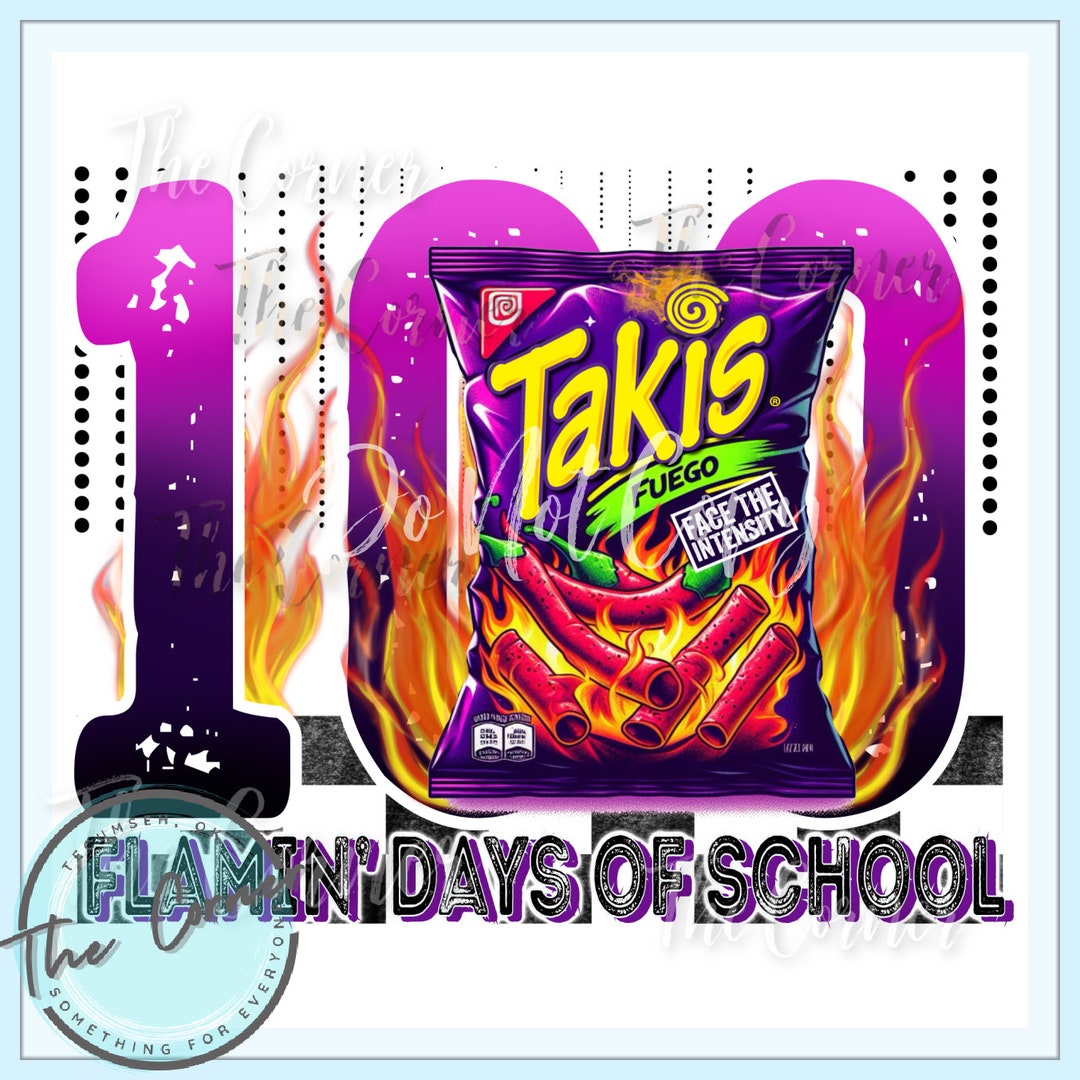 100 Days of School Heat Transfer 100th Day of School Htv Transfer 100 ...