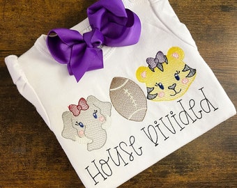 Lsu Alabama House Divided - Etsy