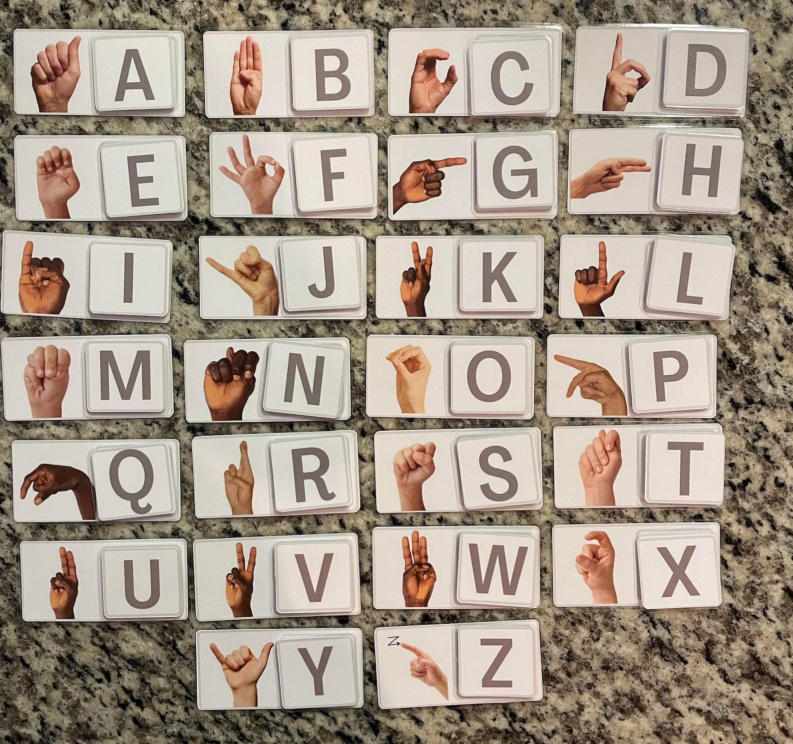 ASL Sign Language Task Cards, Digital Download, Printable for Learning ...