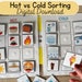 Hot Vs Cold File Folder Digital Download, Sorting, Fine Motor Skills ...