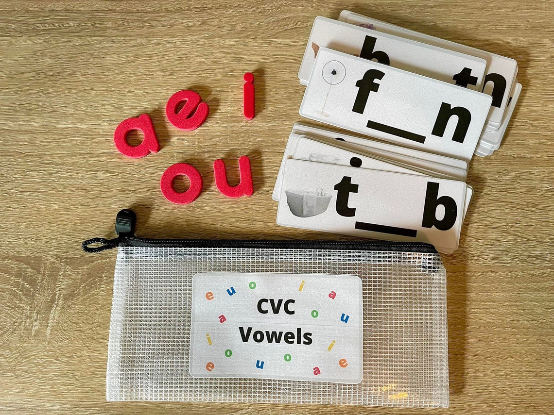 CVC Words Vowel Practice, Consonants and Vowels, Literacy Learning ...