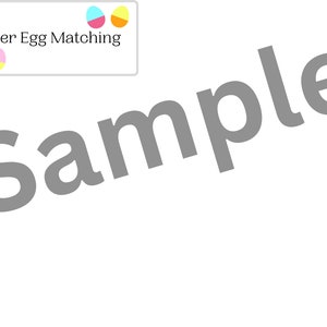Egg Color Matching Digital Download - Etsy