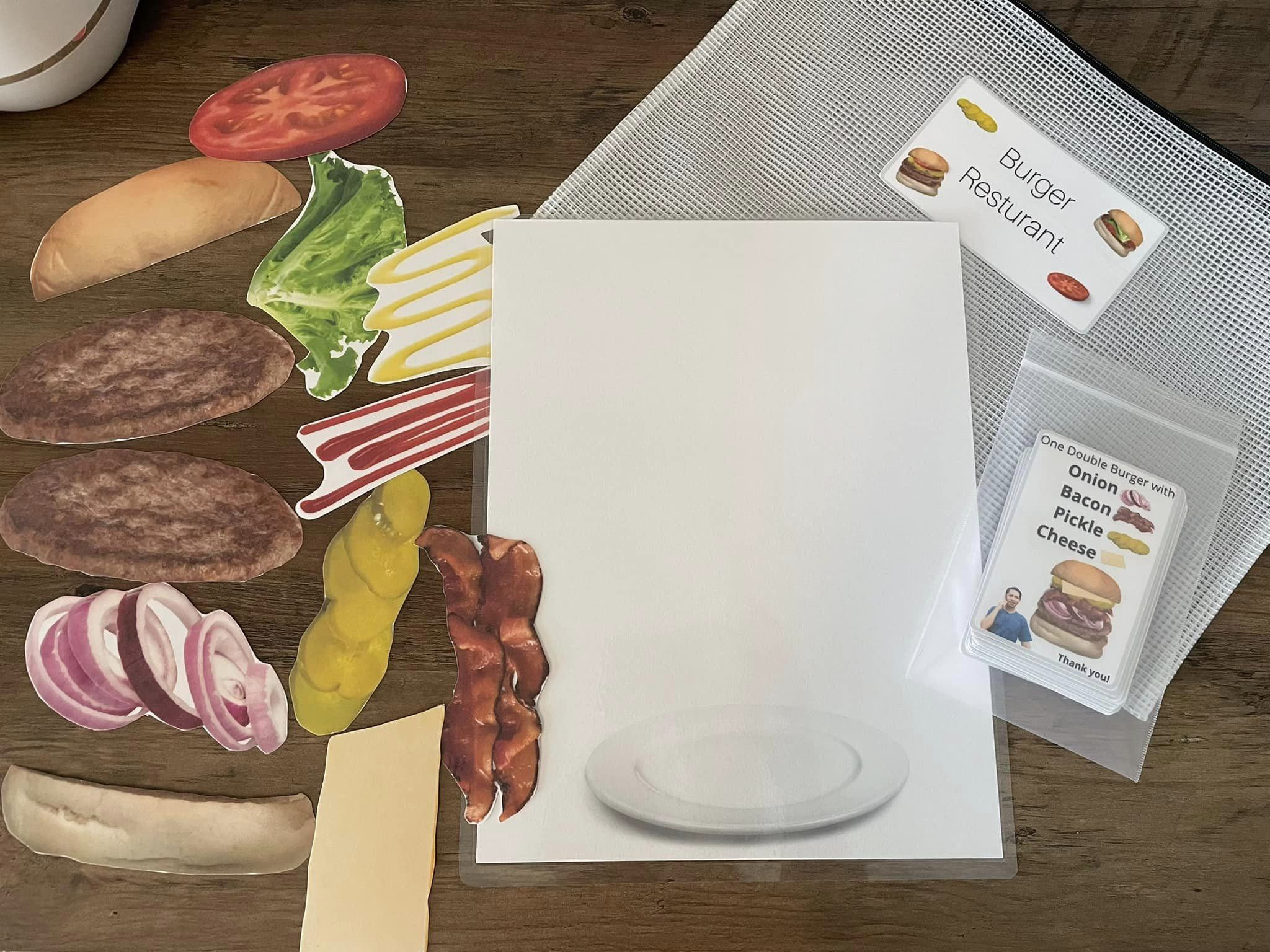 Burger Restaurant Digital Download - Etsy