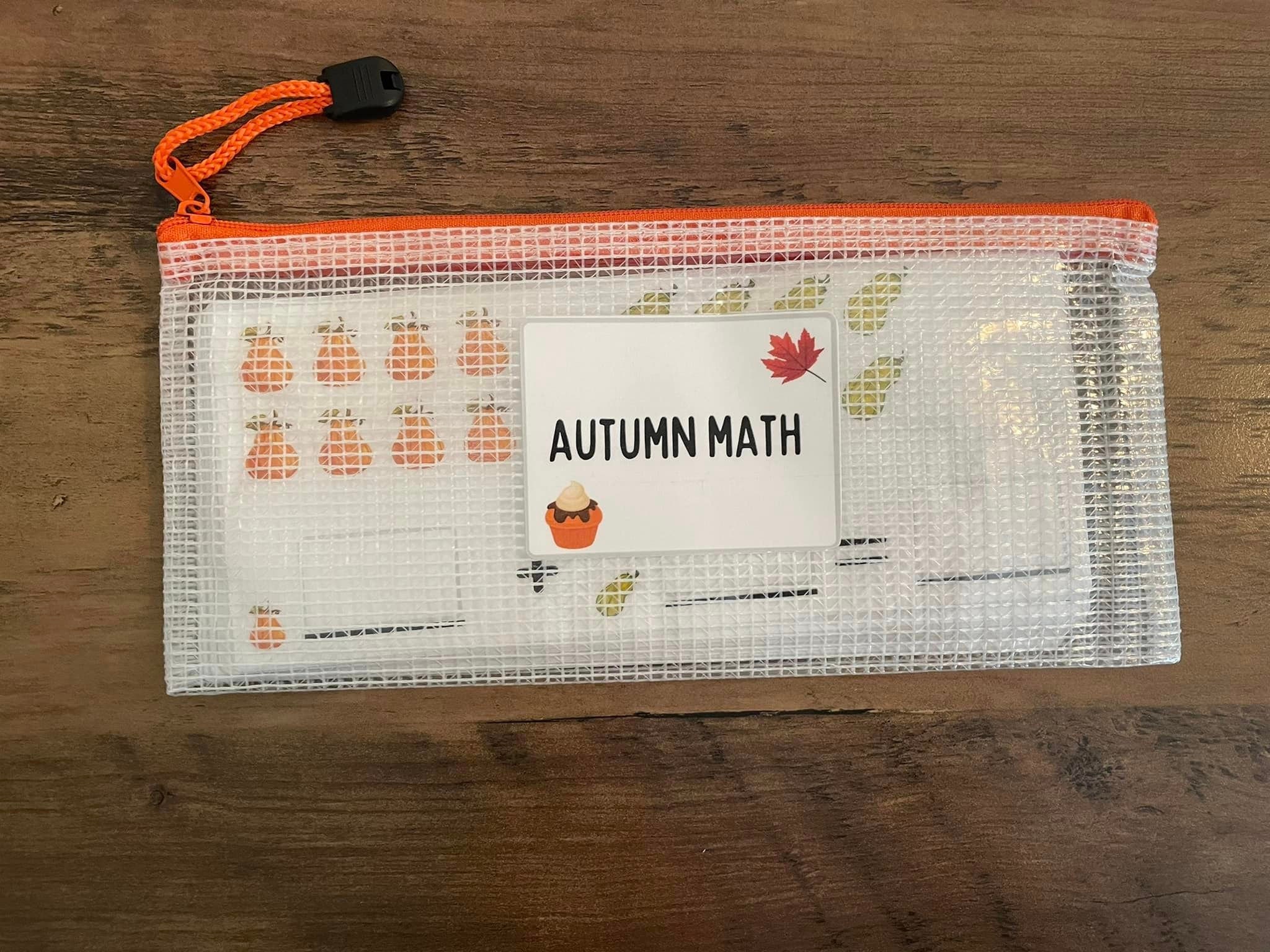 Autumn Math Task Cards, Digital Download, Printables - Etsy