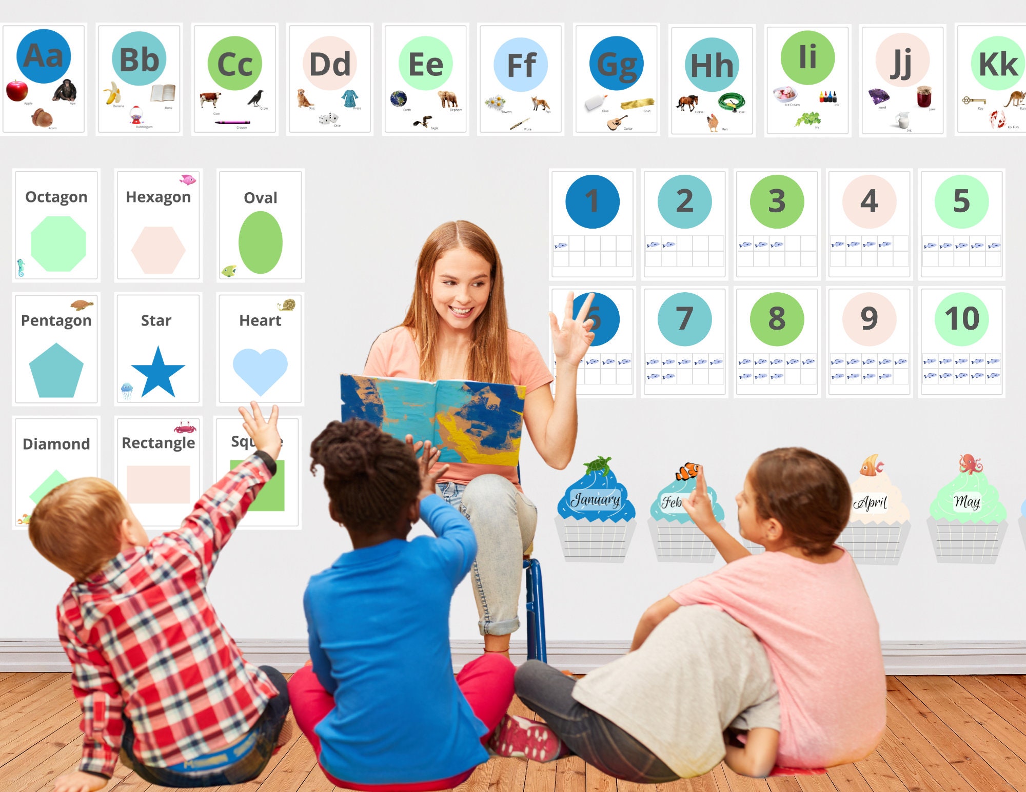 Ocean Classroom Circle Time Decor Bundle - Etsy