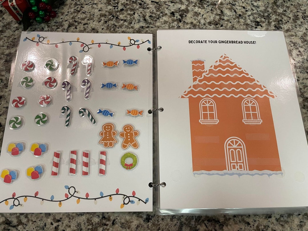 Digital Download Christmas Busy Book - Etsy