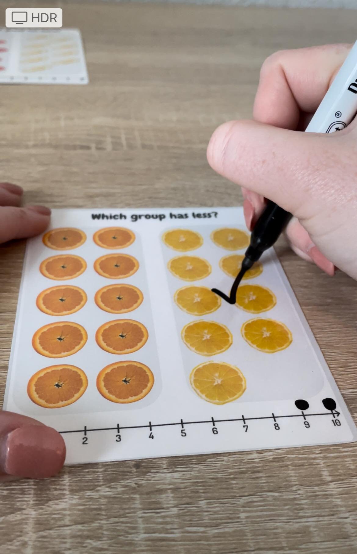 More or Less Task Cards Digital Download, Task Bag for Children and ...