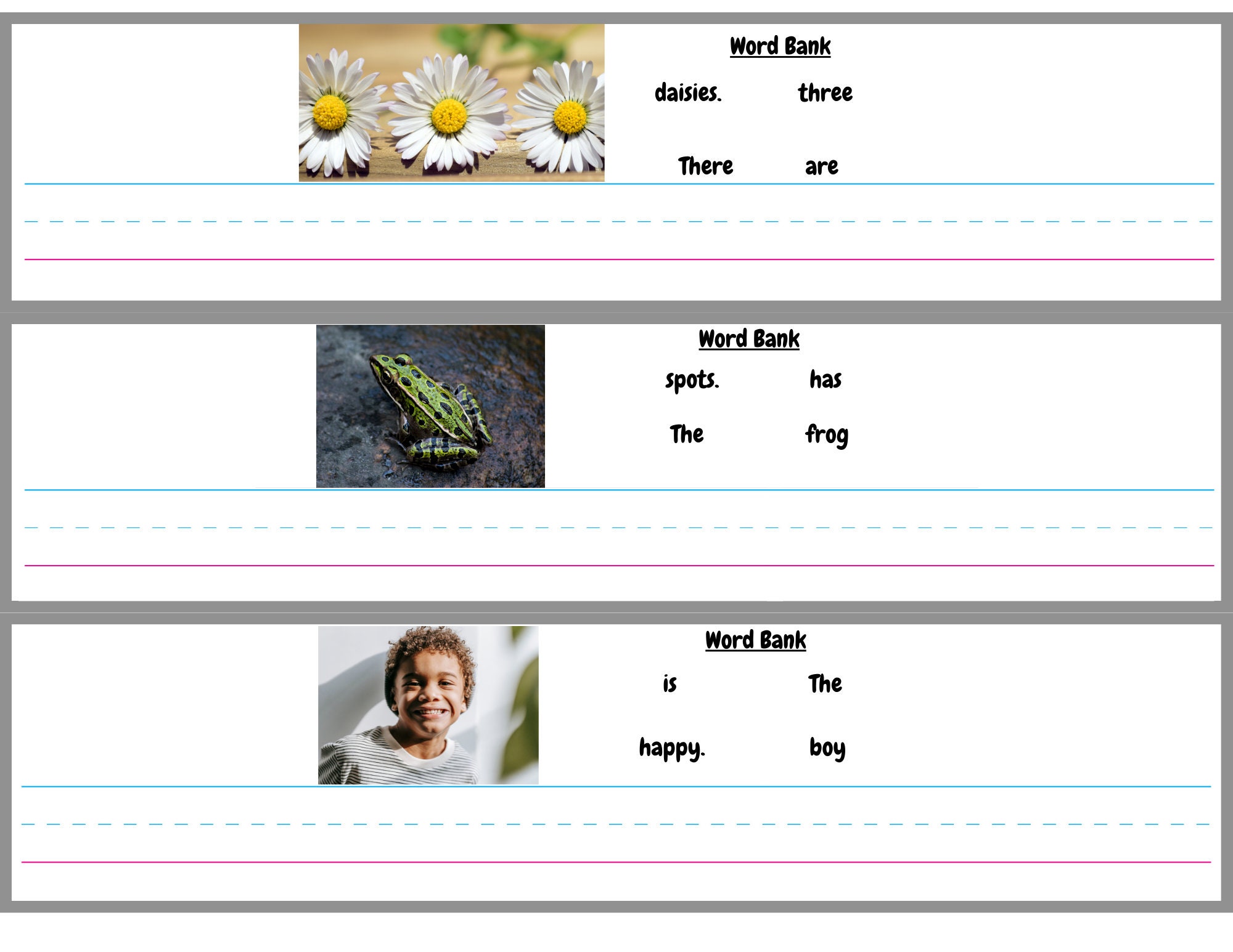 Sentence Scramblers Digital Download - Etsy