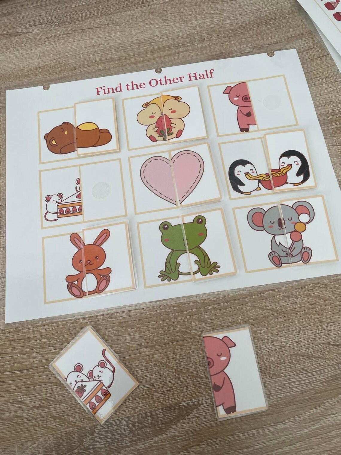 Valentine's Day Printable Craft Busy Book Picture | Etsy