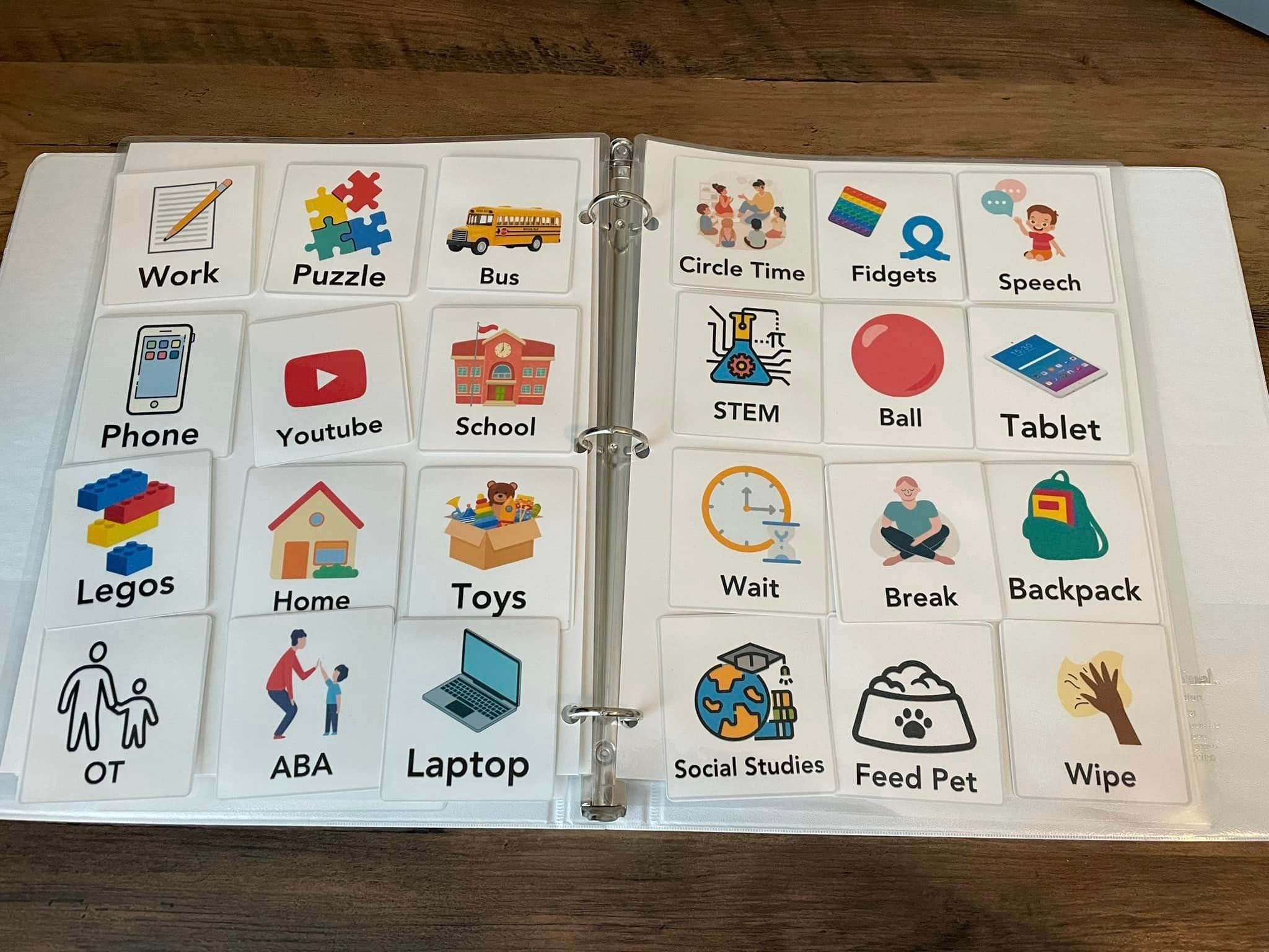 PEC Bundle, First/then, Visual Schedule - Etsy