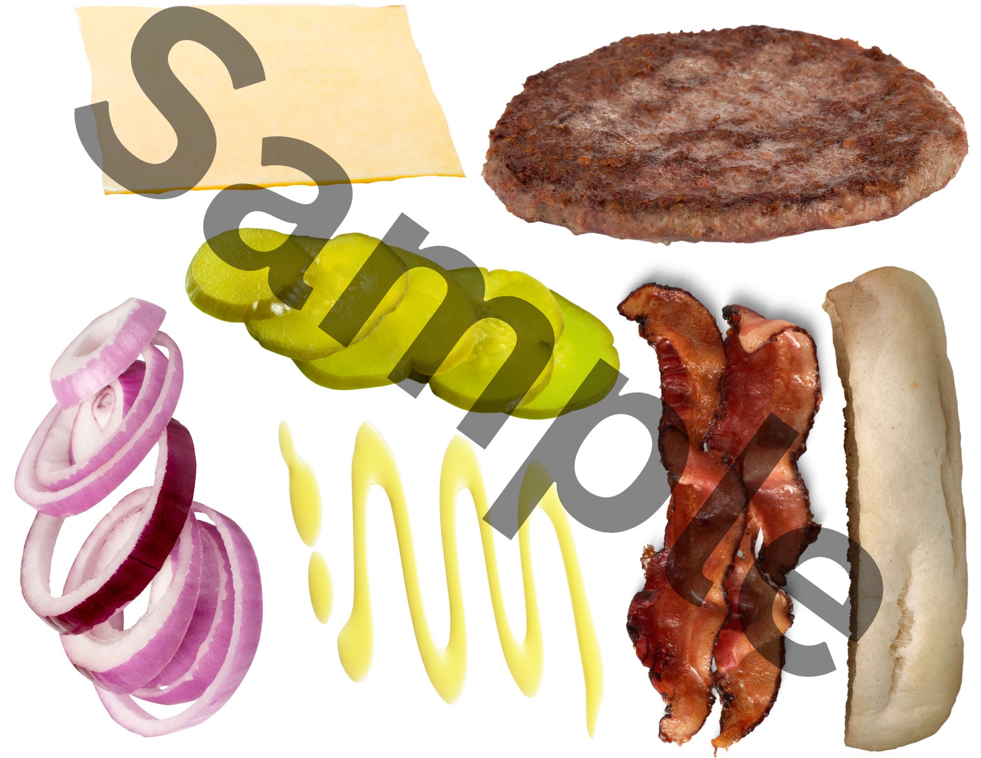 Burger Restaurant Digital Download - Etsy