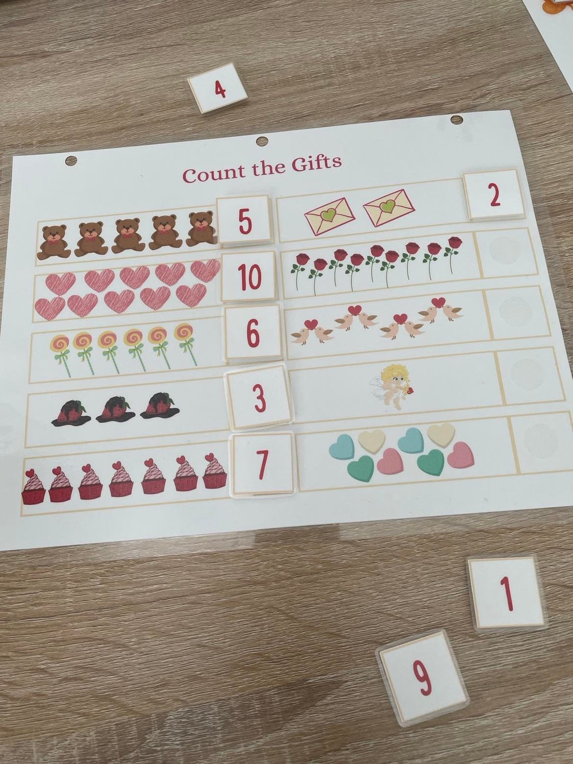 Valentine's Day Printable Craft Busy Book Picture | Etsy