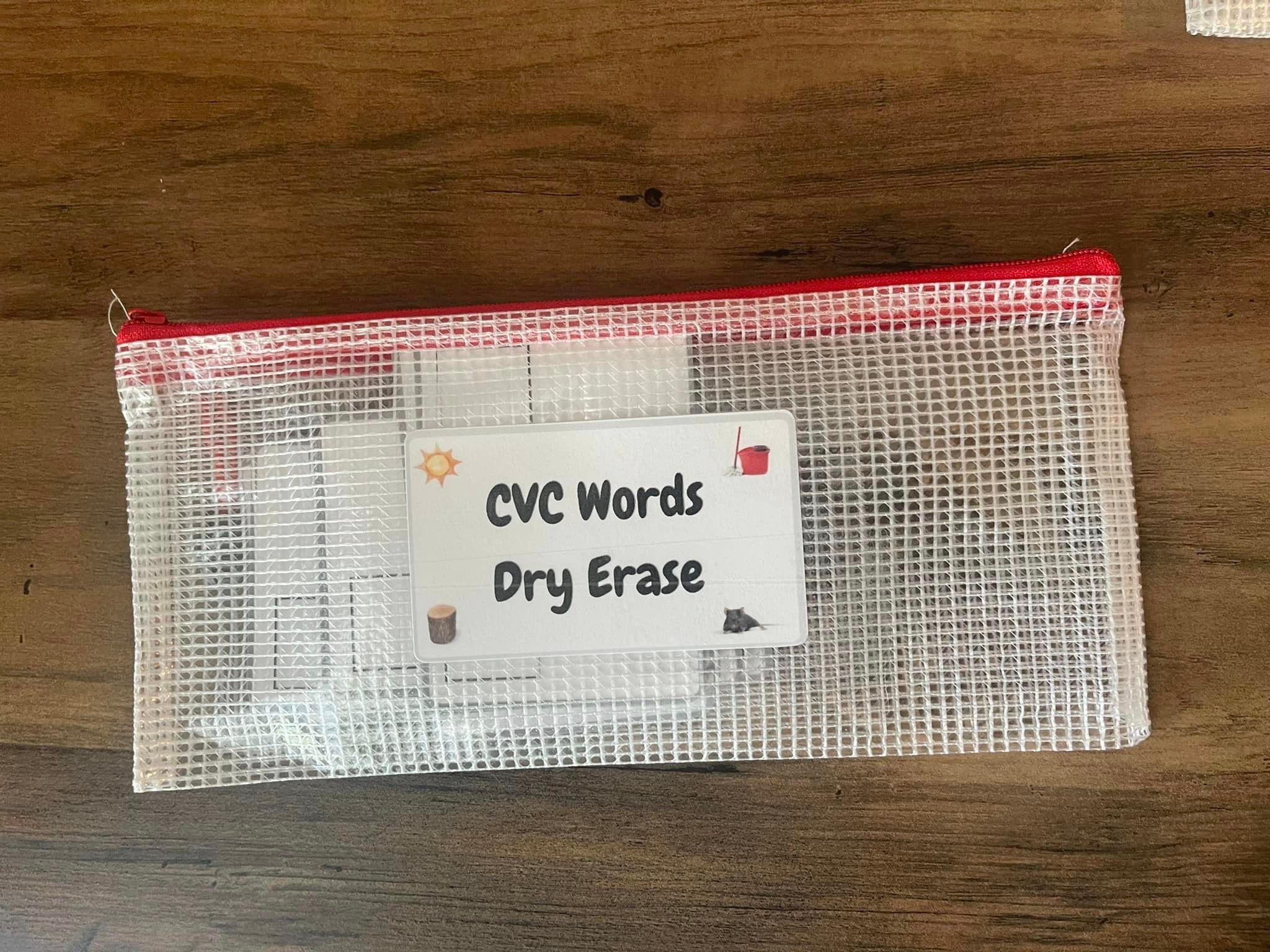 CVC Words Writing Practice Cards Digital Download - Etsy