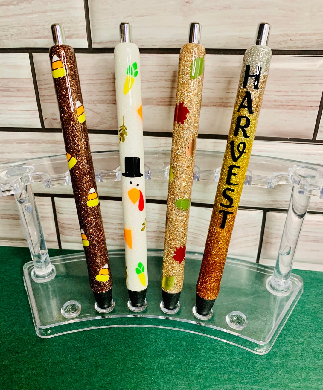 Harvest Pens | Fall Pens| Turkey Pens| Resin Pens | Glitter Pens | Pen ...