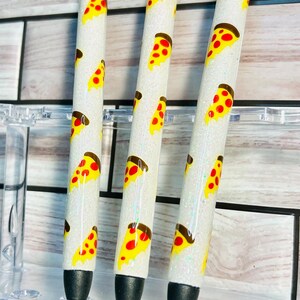Pizza Pens | Glitter Pens | Gel Pens - Etsy