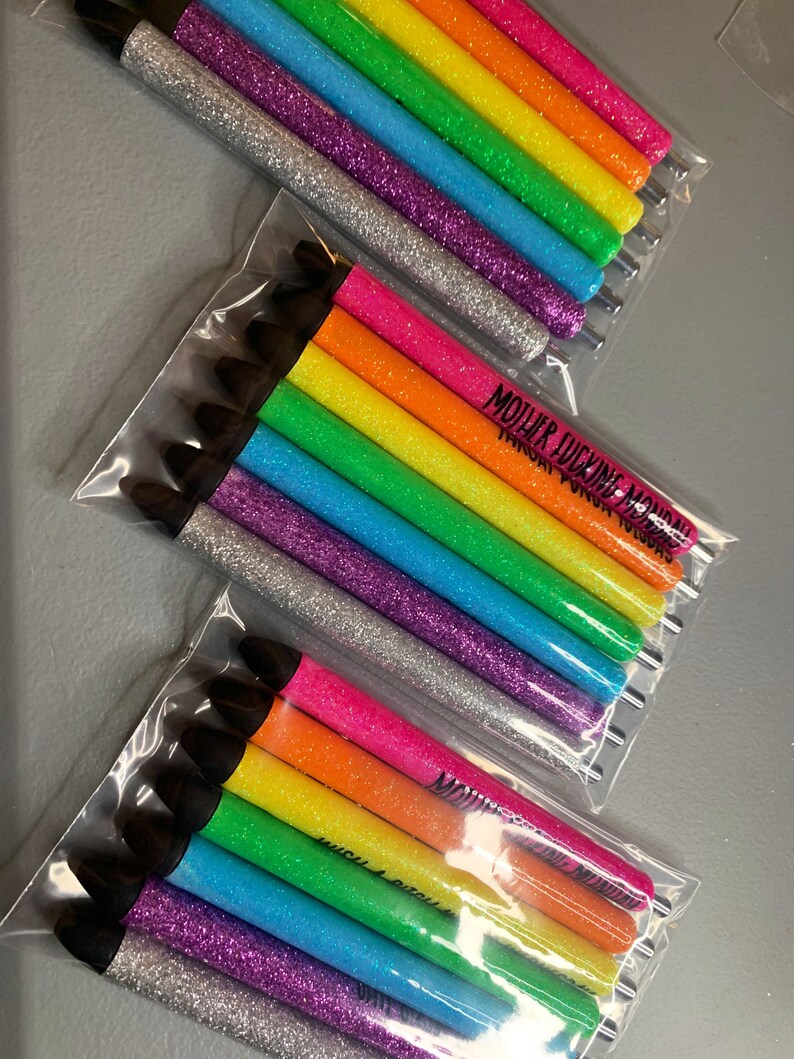 Rated R Pen Set Weekday Pens 7 Pens - Etsy