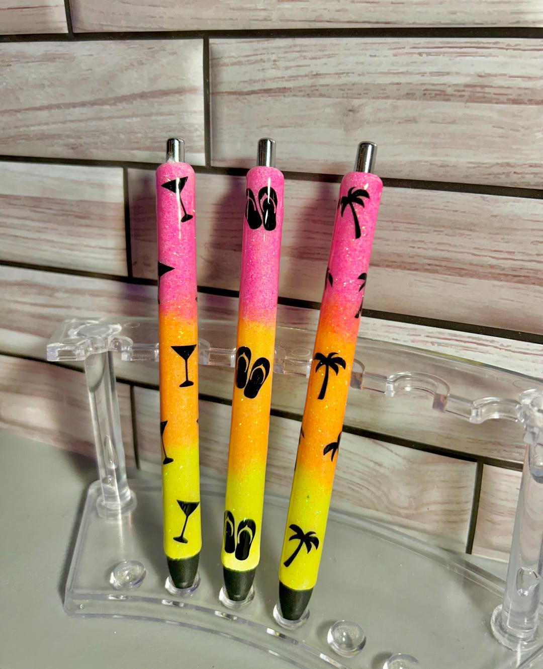 Beach Pens | Resin Pens - Etsy