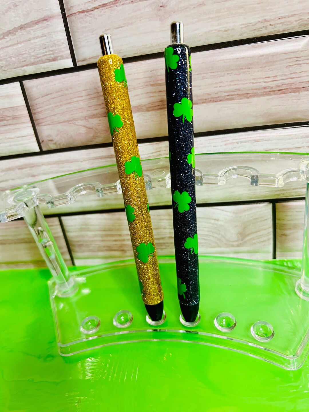 St. Patrick’s Day Pens | Clover Pens | Lucky Pens | Green | Kiss Me ...