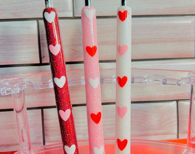 Valentine's Day Pen / Vday Gifts / Valentine's Gifts / Cute Heart Pens ...