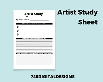 Artist Study - Etsy
