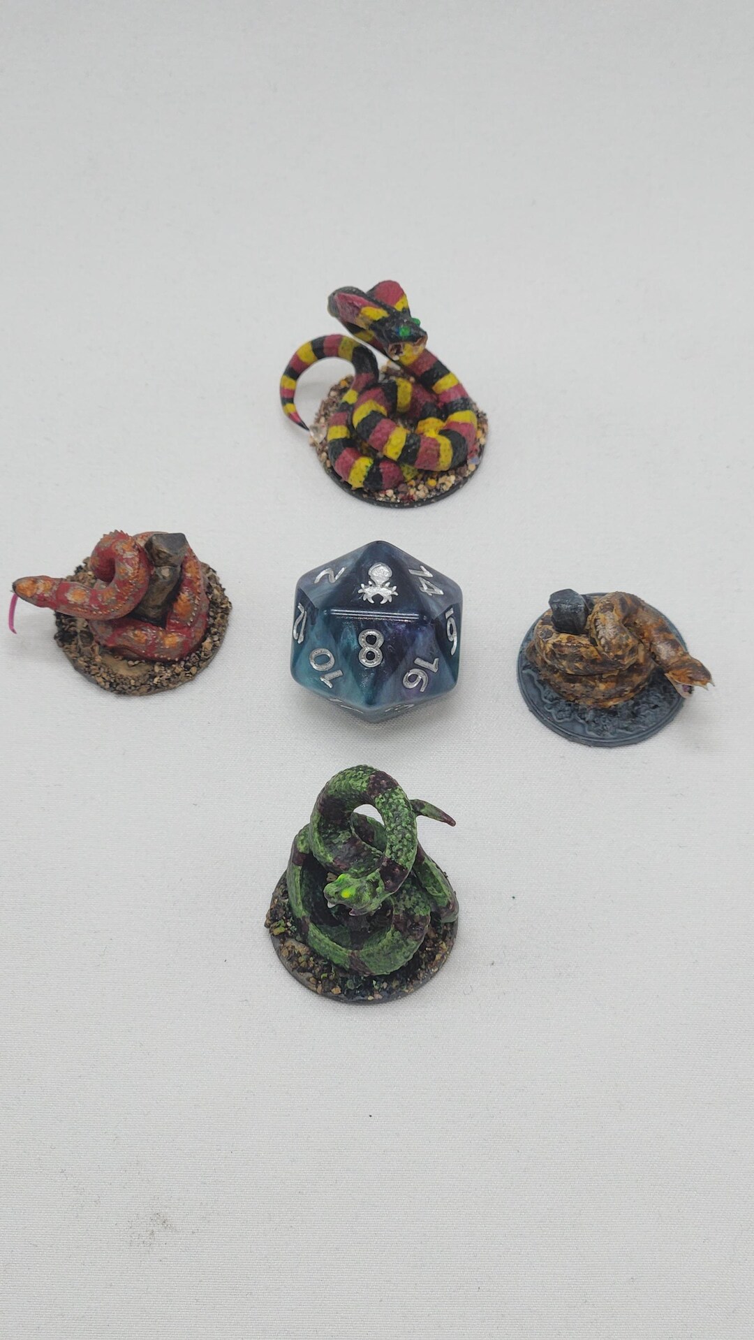 Giant Snakes Painted Snake Mini Giant Constrictor Berez Curse of Strahd ...