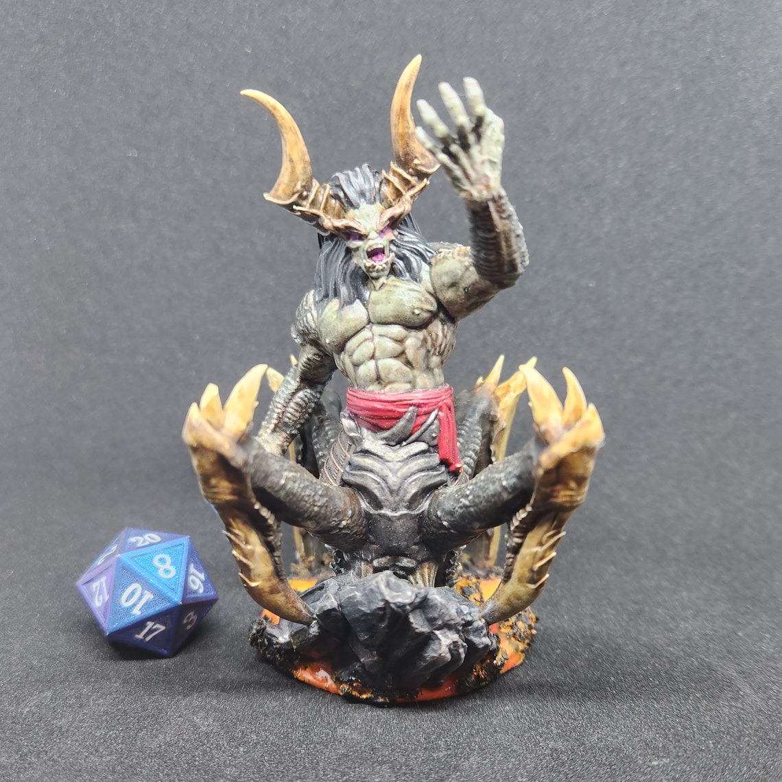 Ted the Arch Fiend Horned Devil Dnd - Etsy