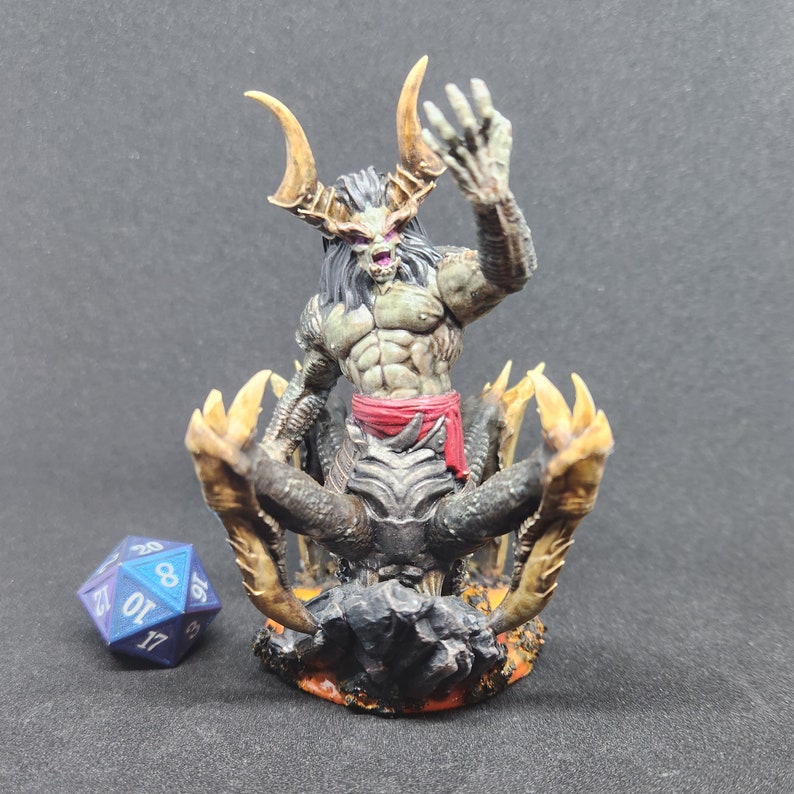 Ted the Arch Fiend Horned Devil Dnd - Etsy
