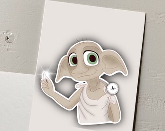 Dobby Illustration | Etsy