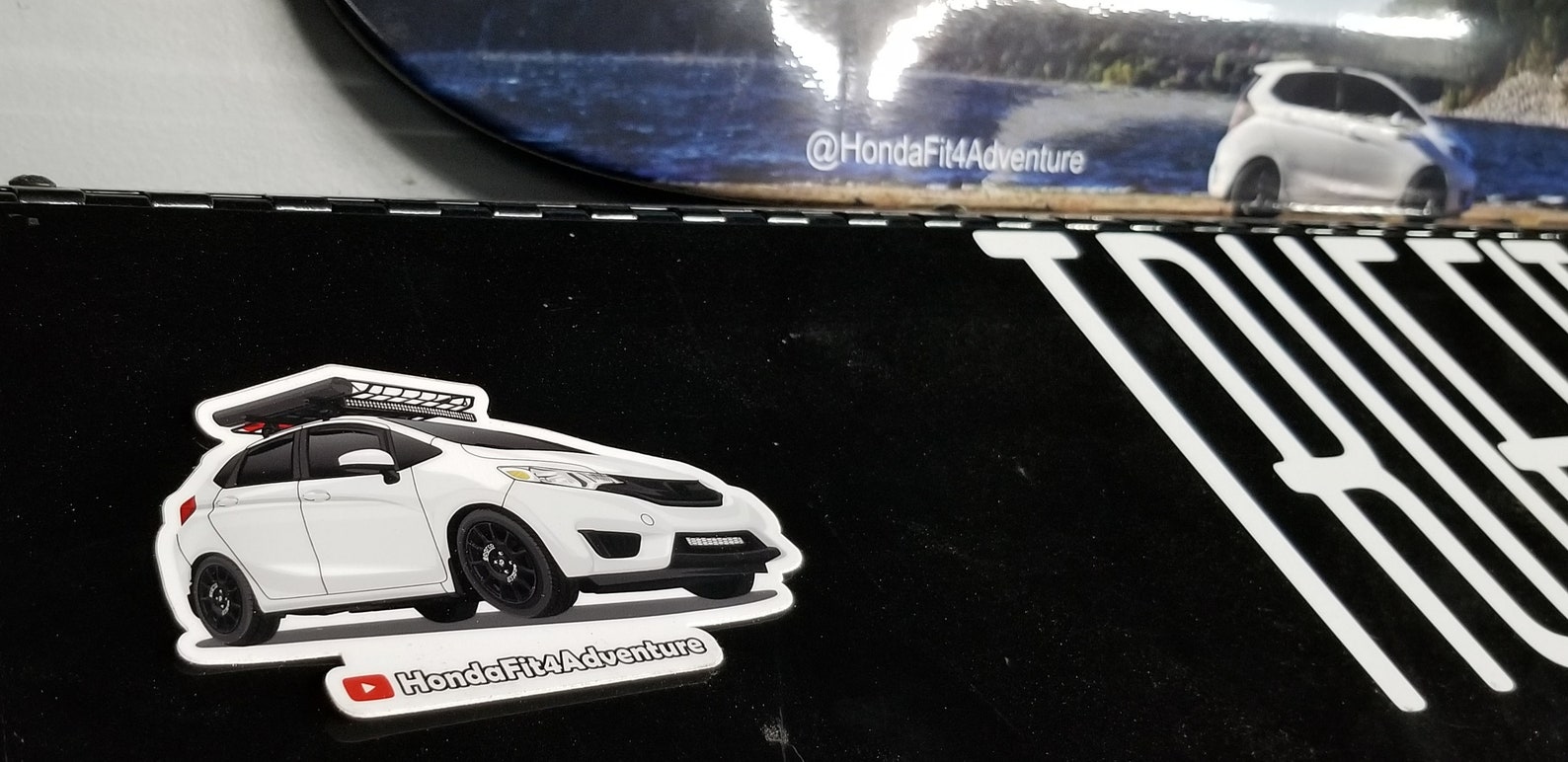 Hondafit4adventure Car Sticker - Honda Fit Jazz GK5 - Youtube - Great ...